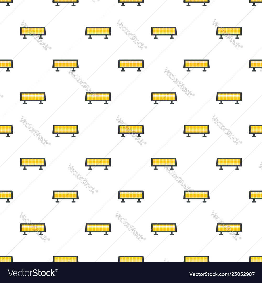 Panel heater pattern seamless Royalty Free Vector Image