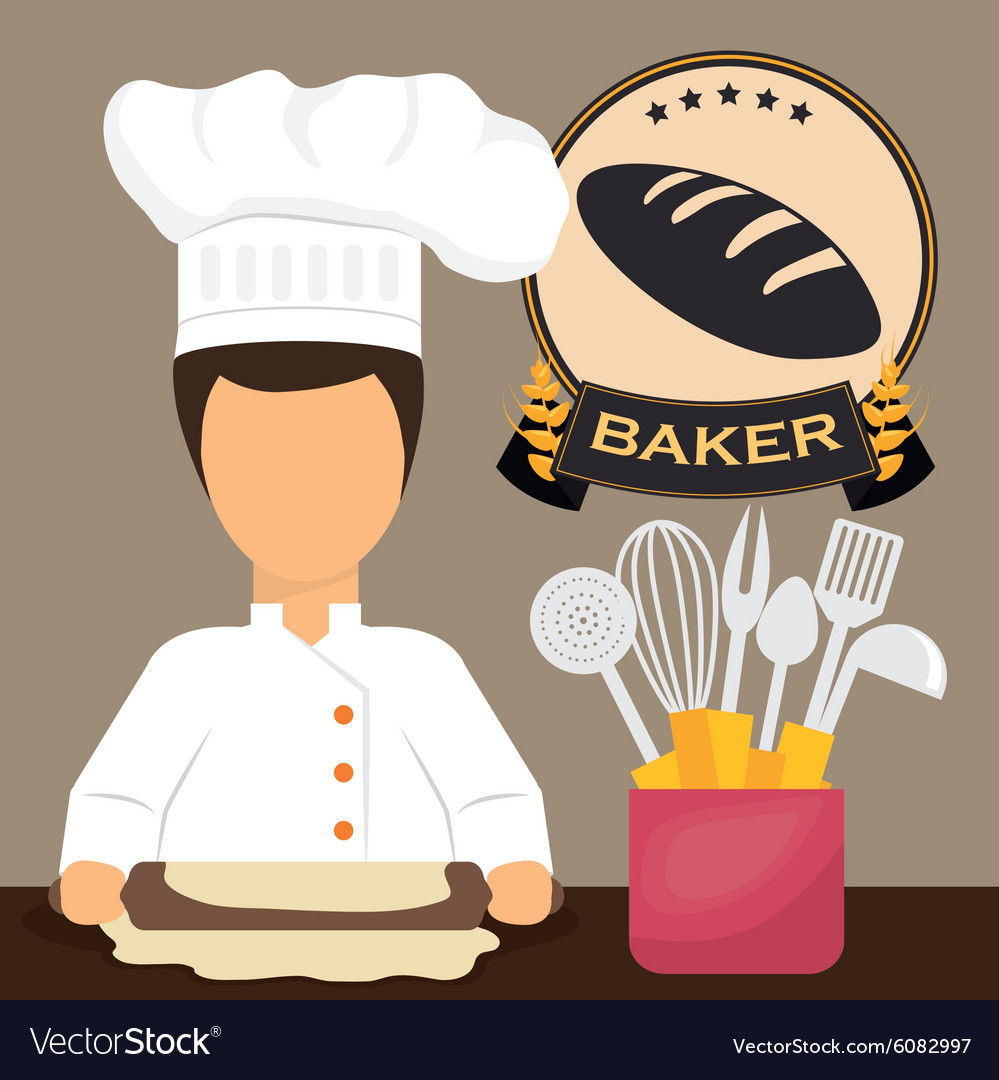 Bakery design Royalty Free Vector Image - VectorStock