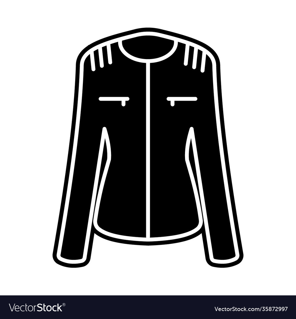 Winter jacket Royalty Free Vector Image - VectorStock