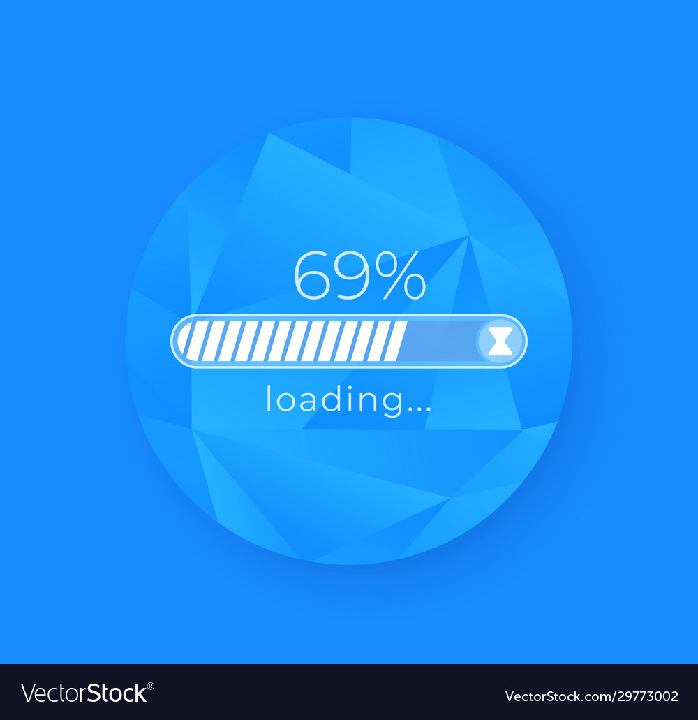Loading bar Royalty Free Vector Image - VectorStock
