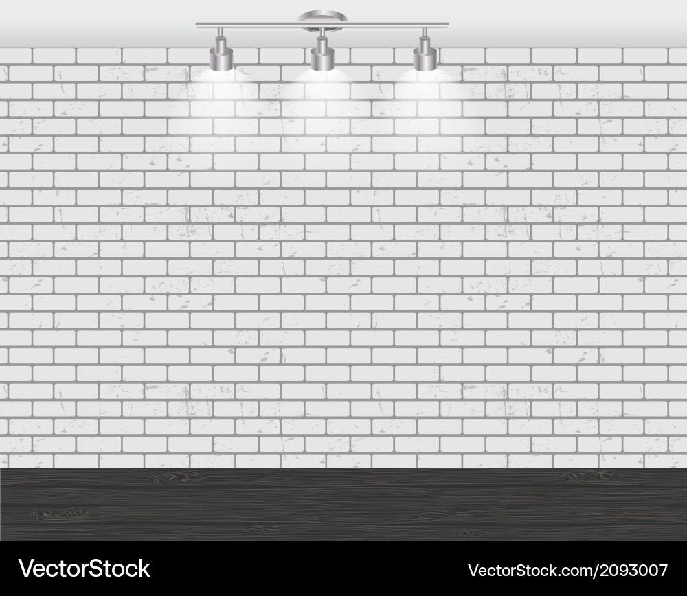 Brick wall for your text and images Royalty Free Vector