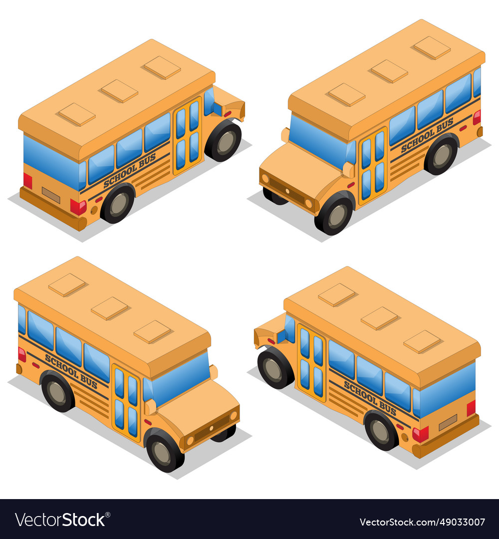 School bus Royalty Free Vector Image - VectorStock