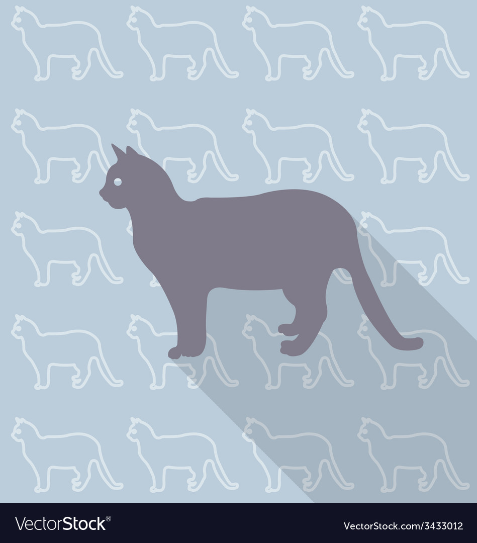 Cat Royalty Free Vector Image - VectorStock