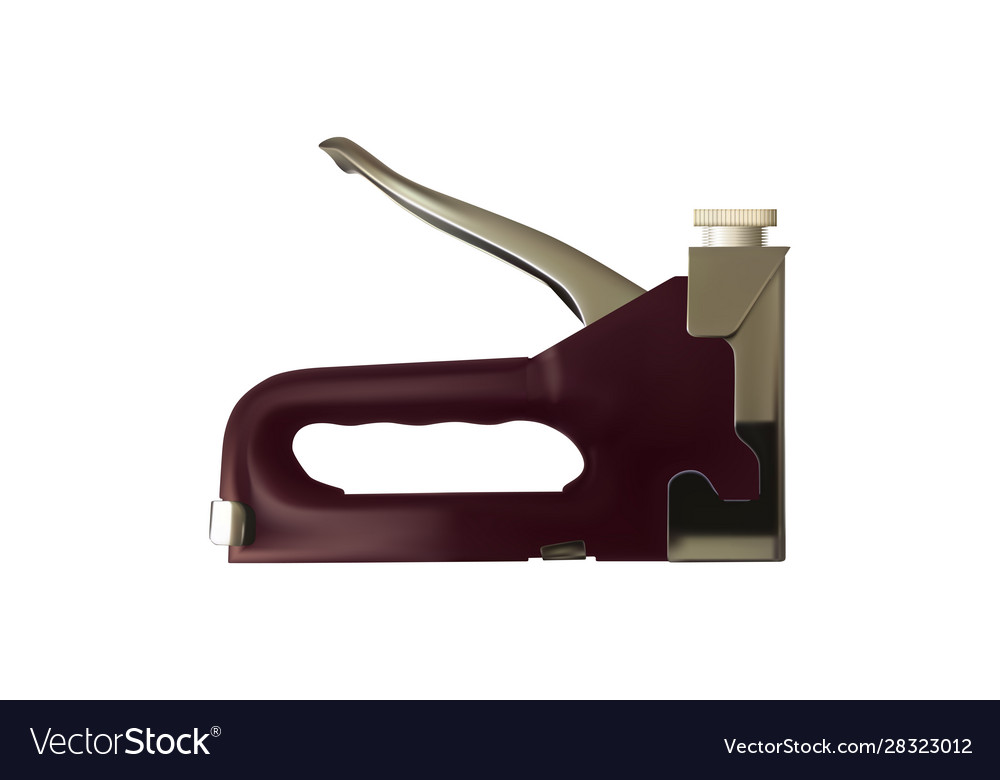 Construction stapler Royalty Free Vector Image
