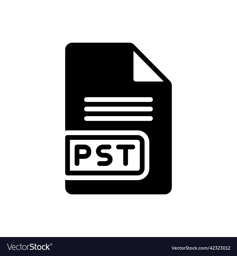 Pst Royalty Free Vector Image - VectorStock