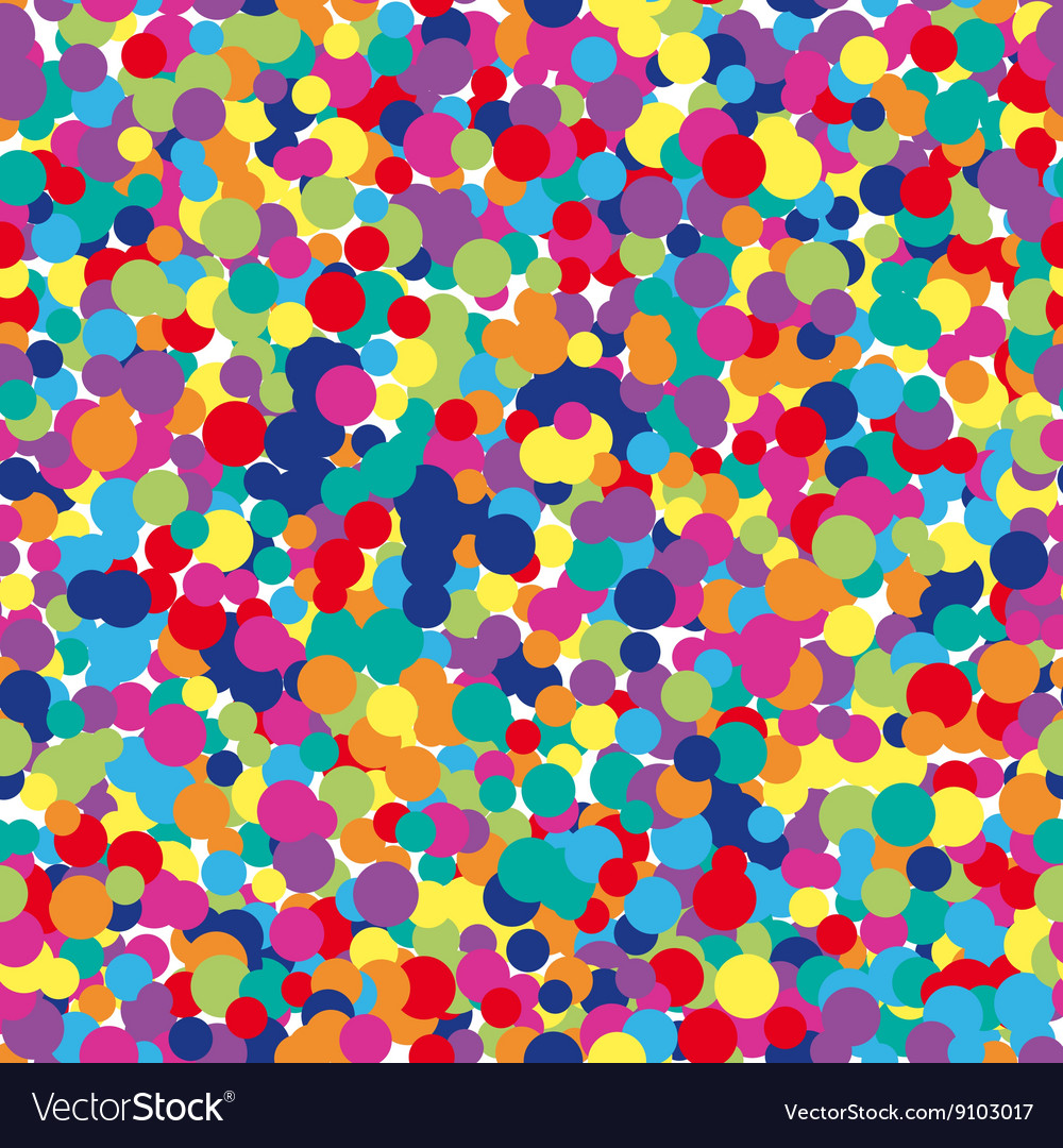 Colorful abstract dot background Royalty Free Vector Image