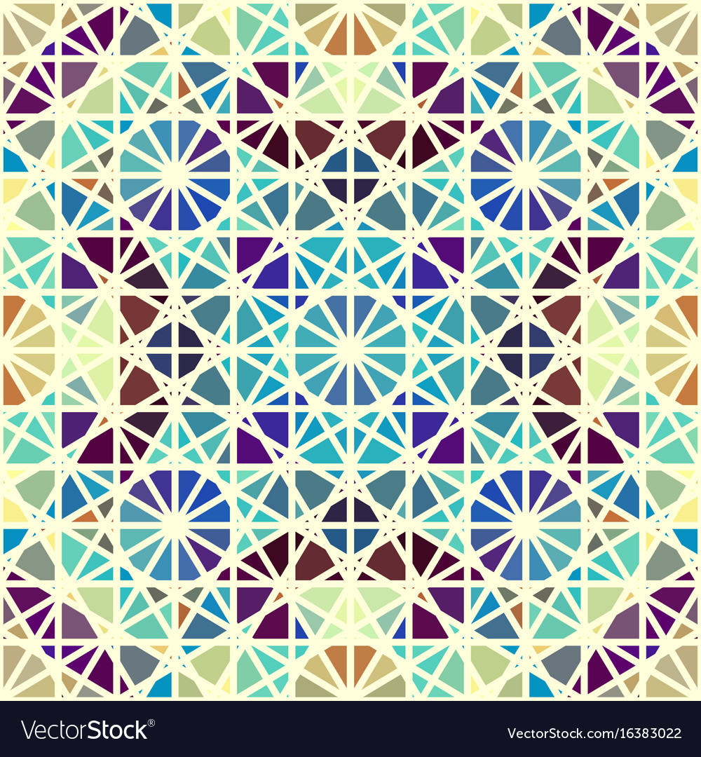 Abstract geometric pattern Royalty Free Vector Image