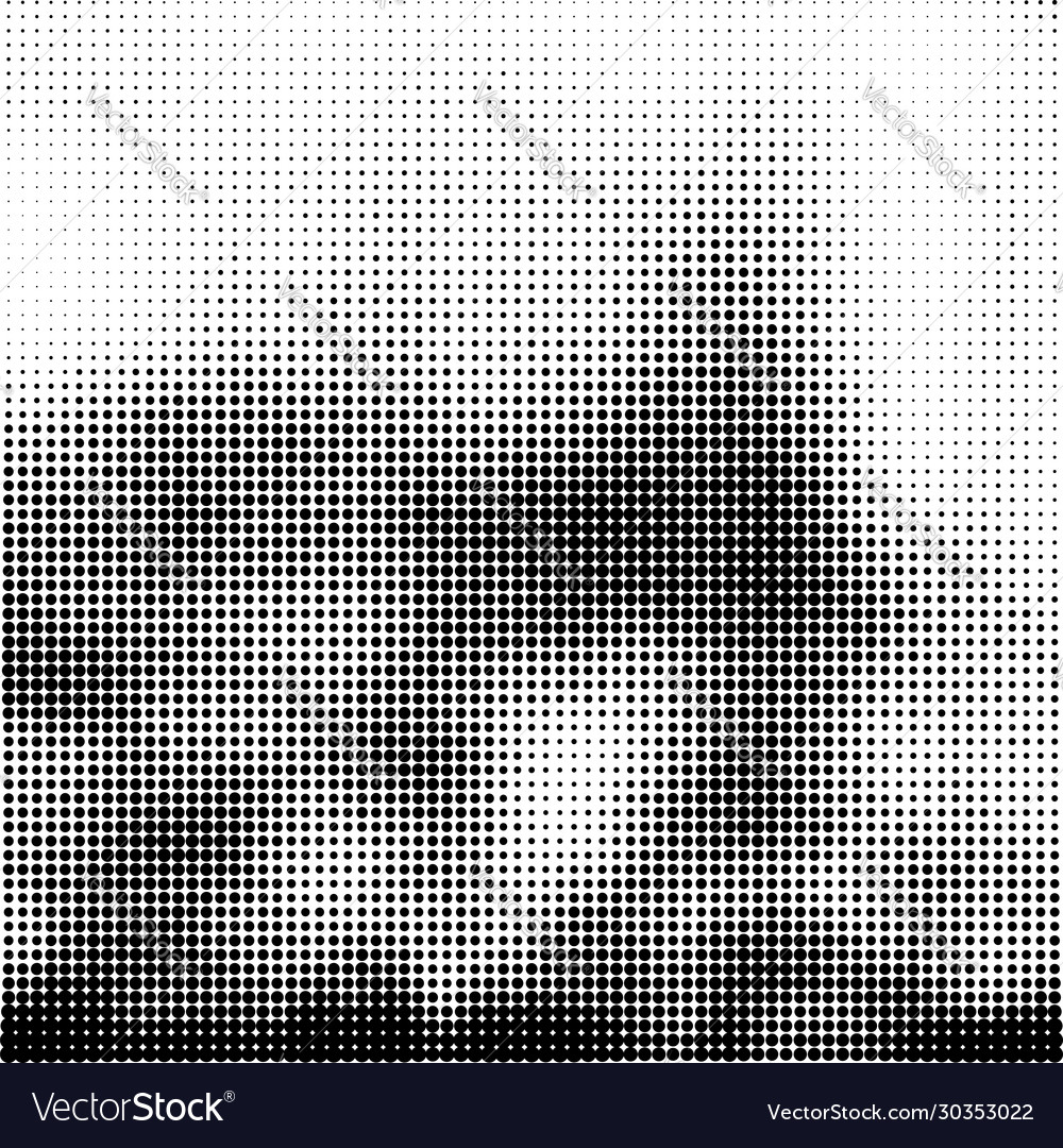 Halftone pattern set dots dotted texture Vector Image