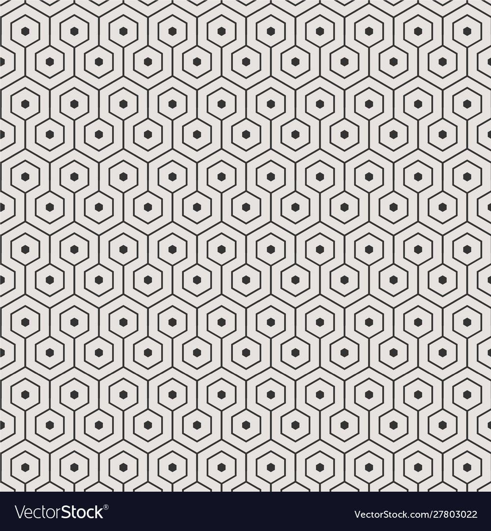 Hexagon background pattern for wallpaper texture Vector Image