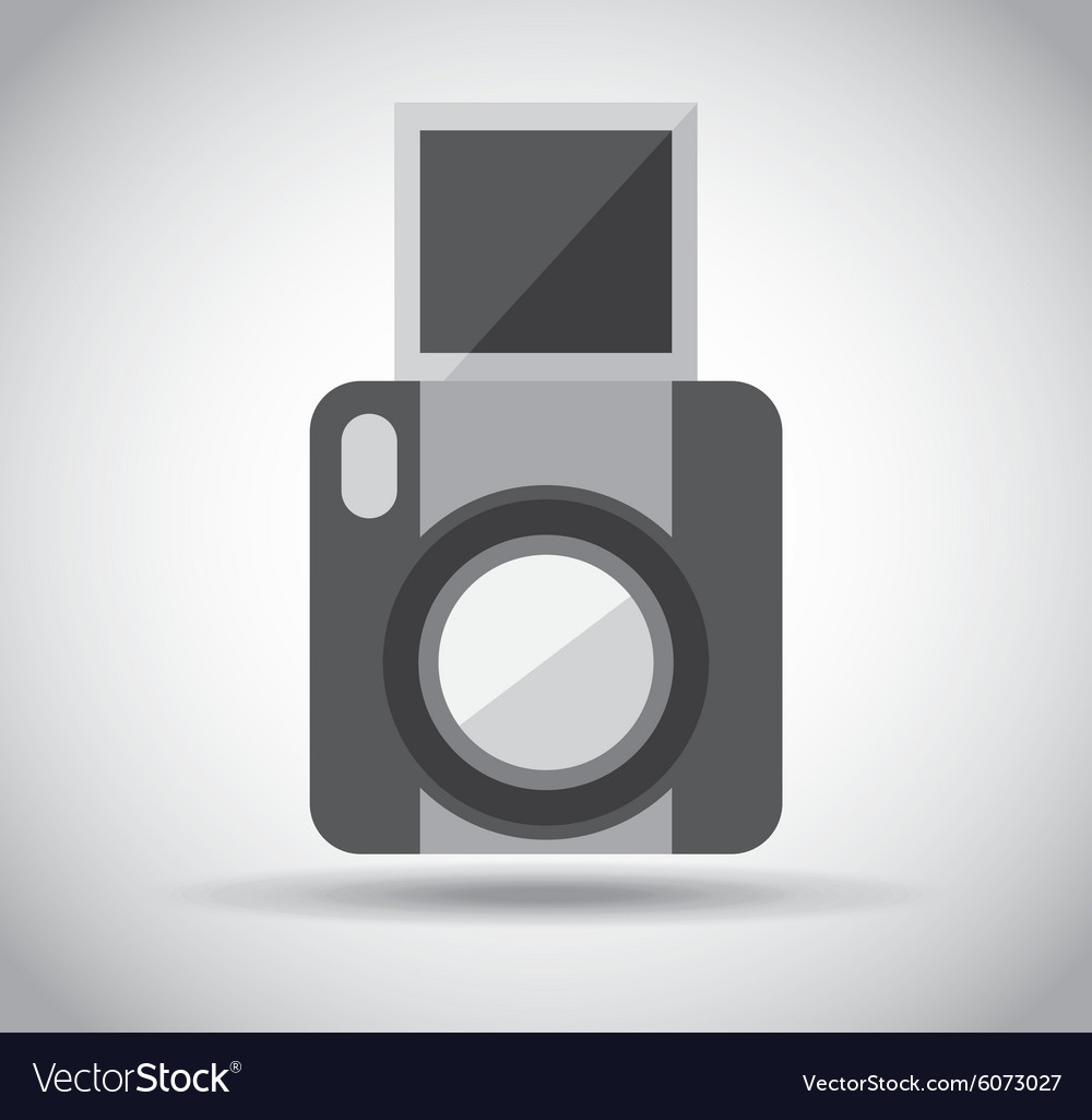 Kamera isoliert Lizenzfreies Vektorbild - VectorStock