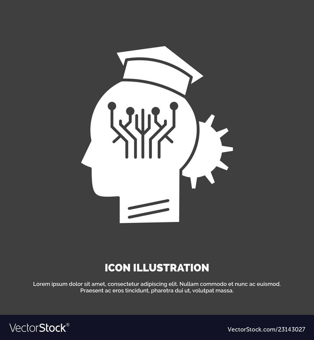 Knowledge management sharing smart technology Vector Image