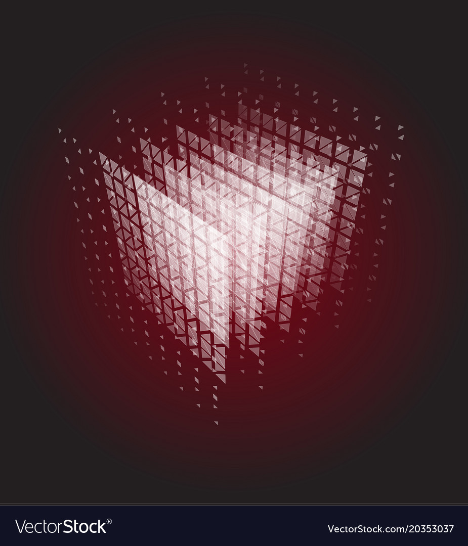 Abstract Cube Particles Computer Computation Vector Image