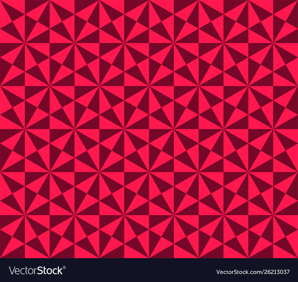 Abstract geometric pattern with triangles Vector Image