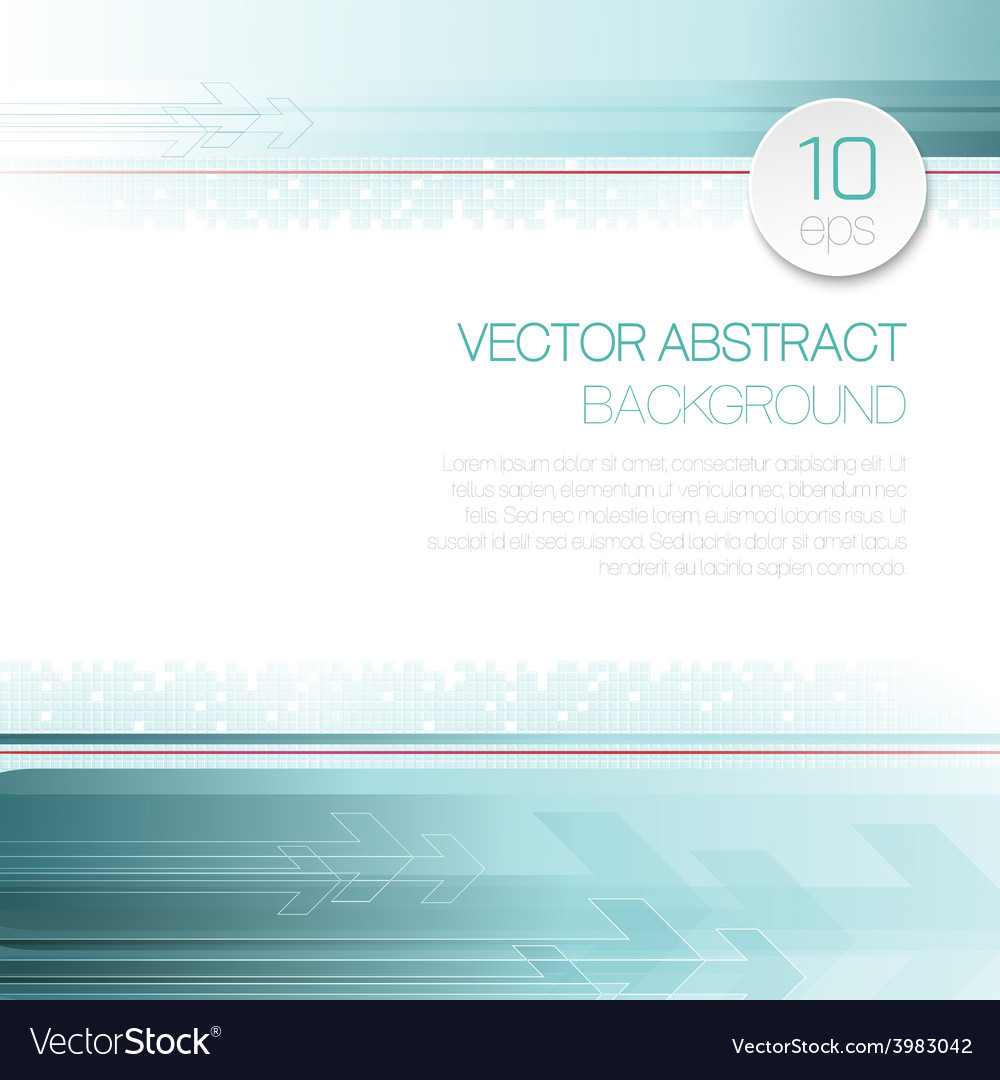 Abstract technology background with lines Vector Image