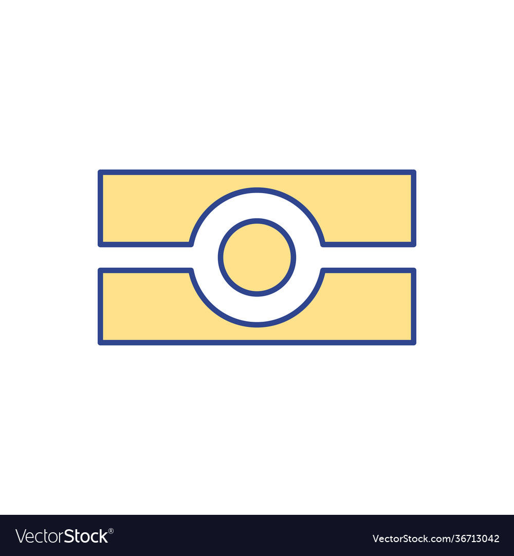 Biometric Access Control Systems Rgb Color Icon Vector Image