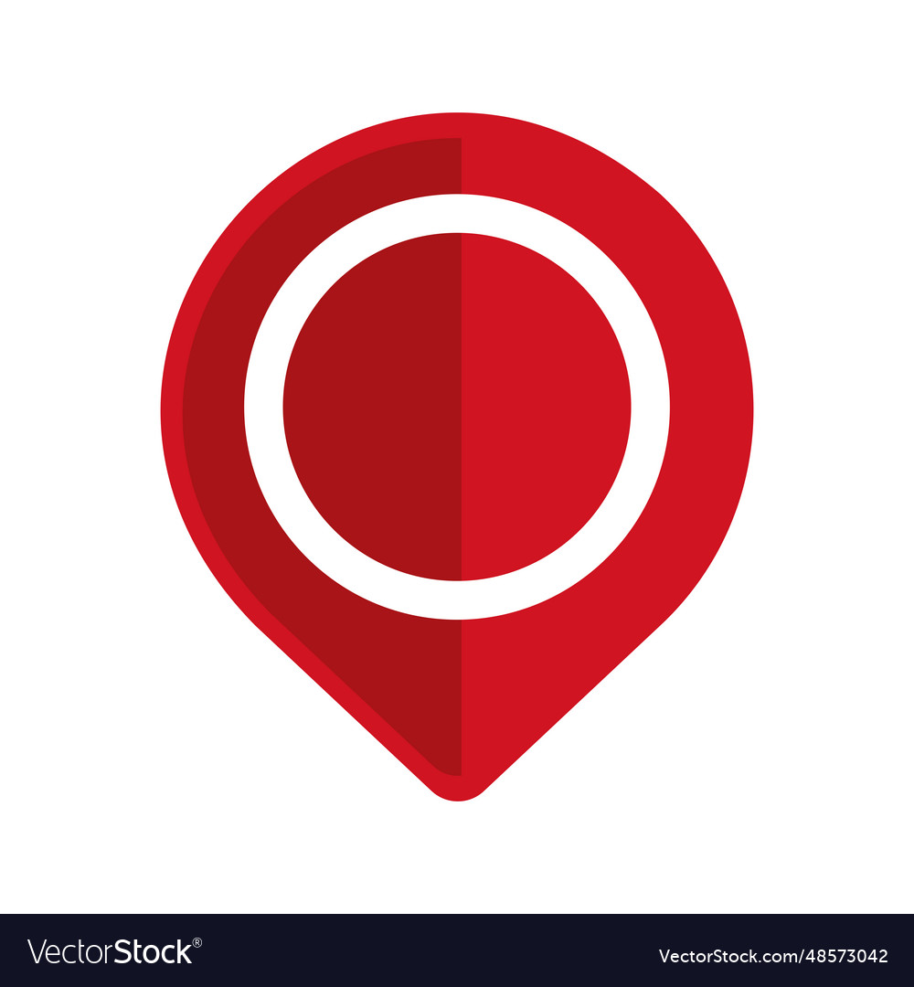 Pin icon location map Royalty Free Vector Image Pin icon location map Royalty Free Vector Image