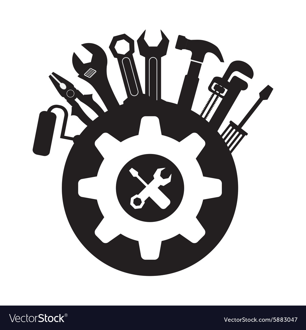 Tools design Royalty Free Vector Image - VectorStock