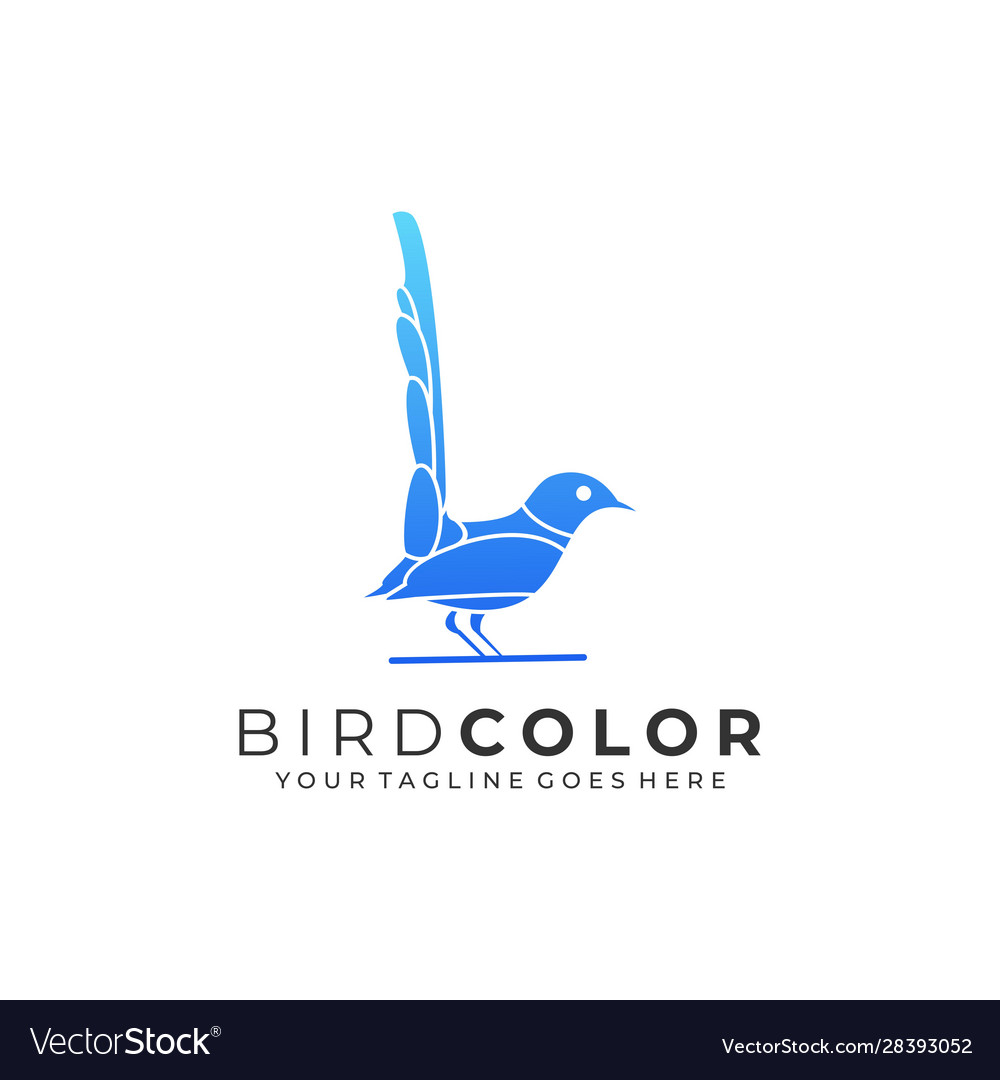 Bird template Royalty Free Vector Image - VectorStock