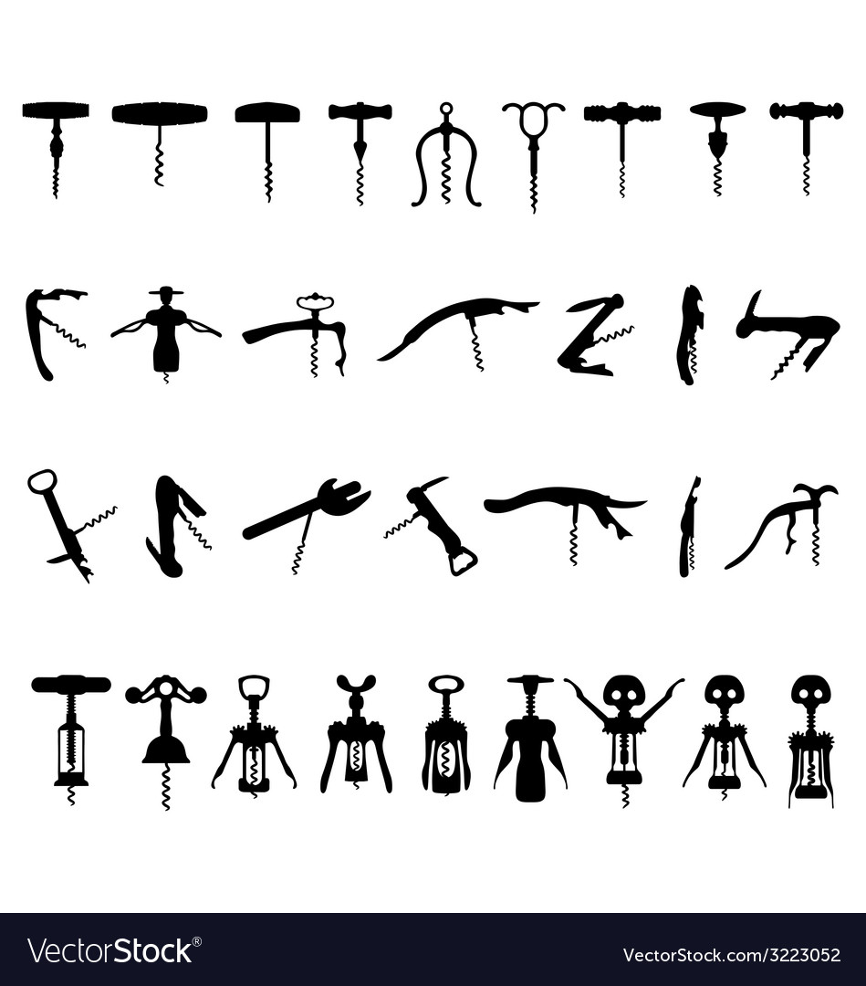 Corkscrew Royalty Free Vector Image - VectorStock