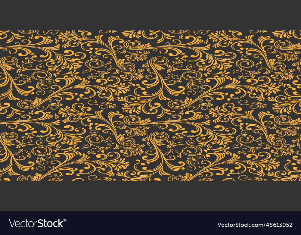 Decorative seamless pattern template Royalty Free Vector
