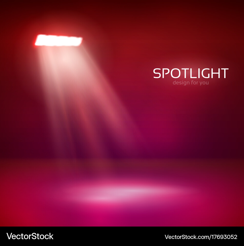 Lights and shining for your design color Vector Image