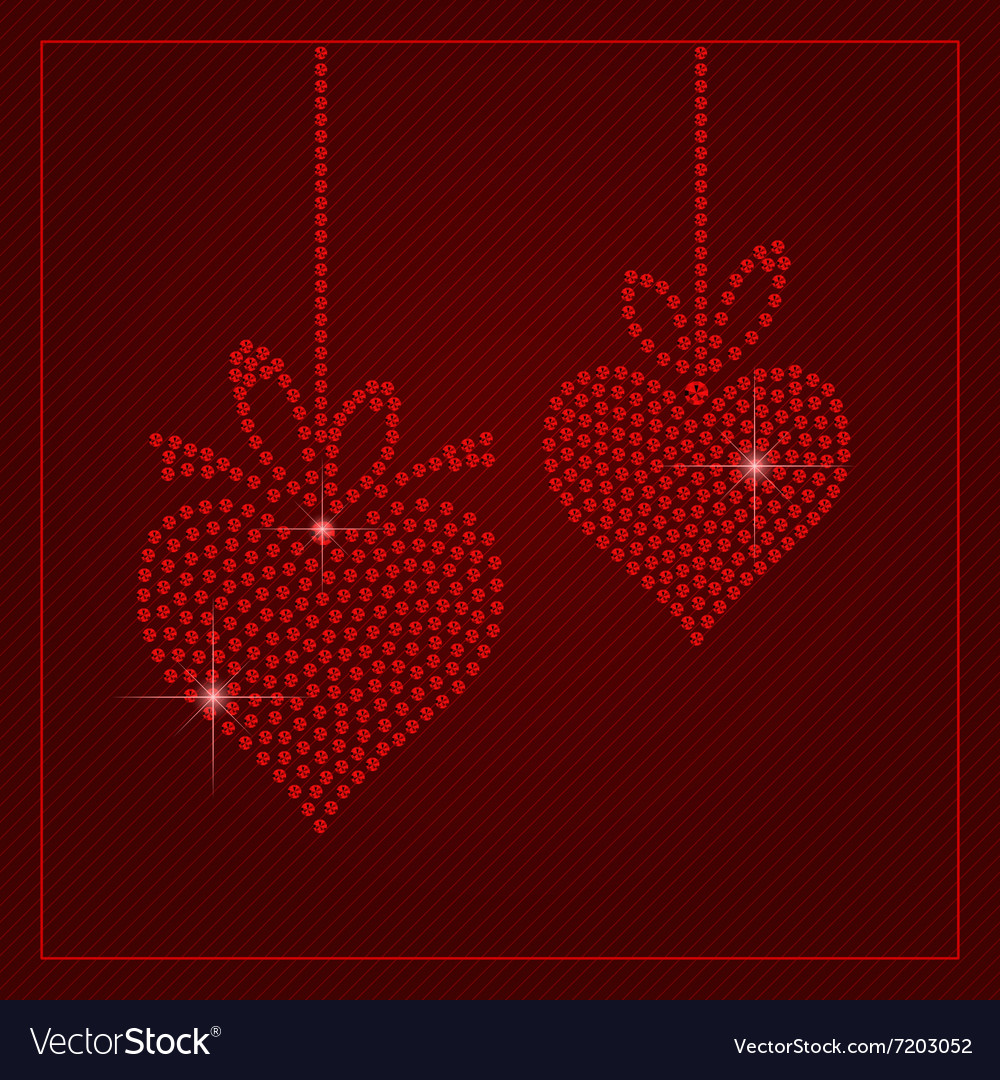 rhinestone-valentines-day-template-royalty-free-vector-image