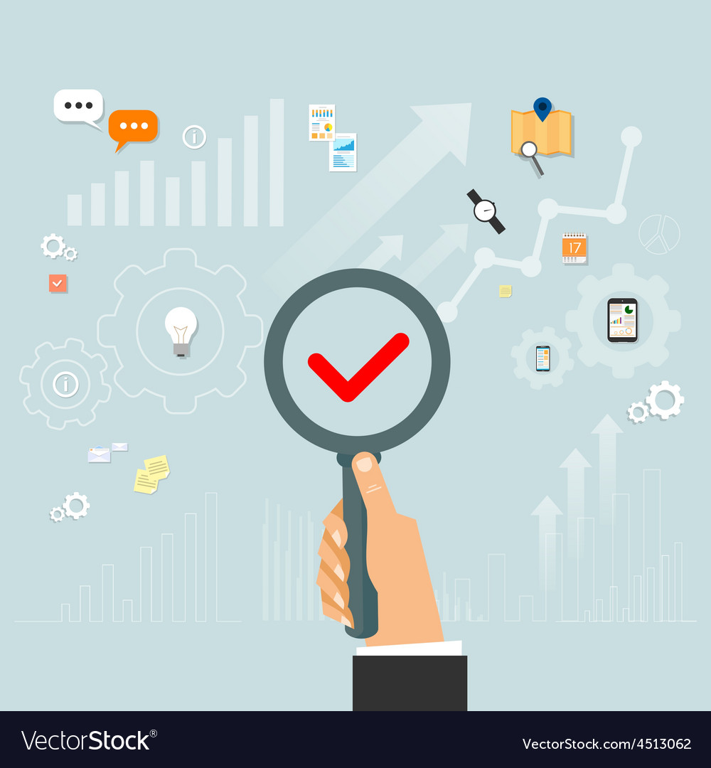 Analysis Royalty Free Vector Image - VectorStock