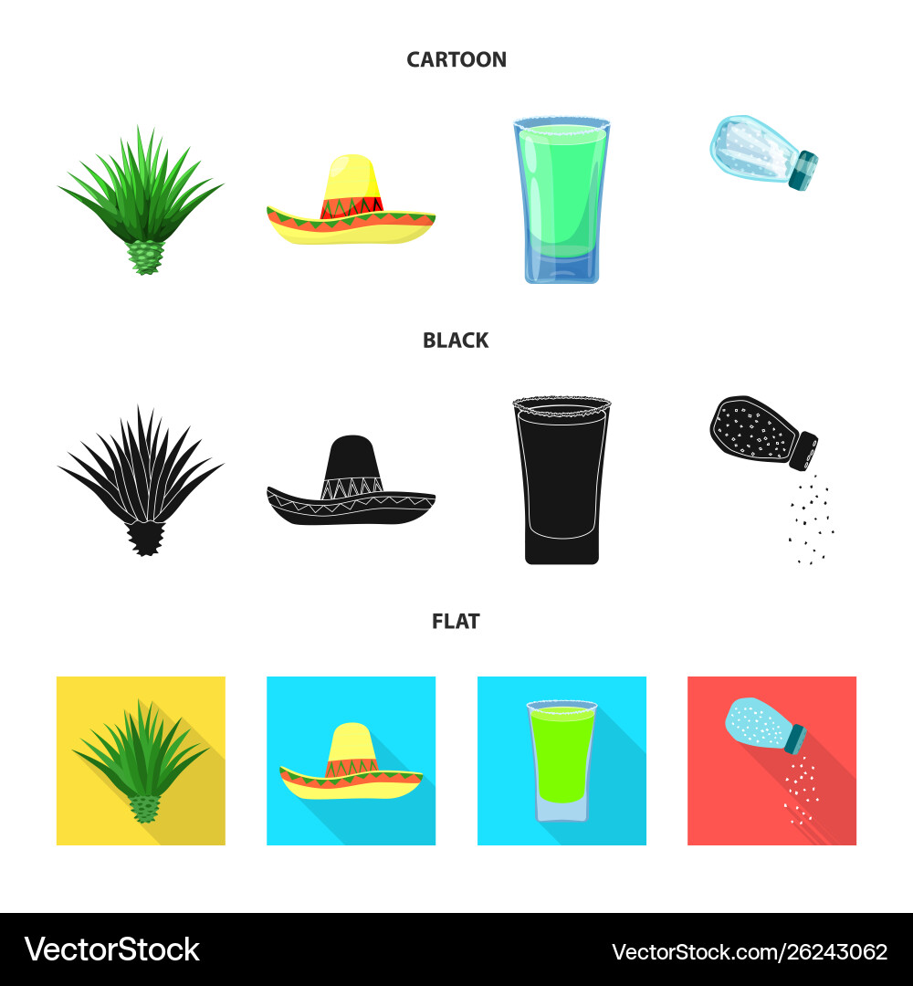 Design cafe and latin sign collection Royalty Free Vector