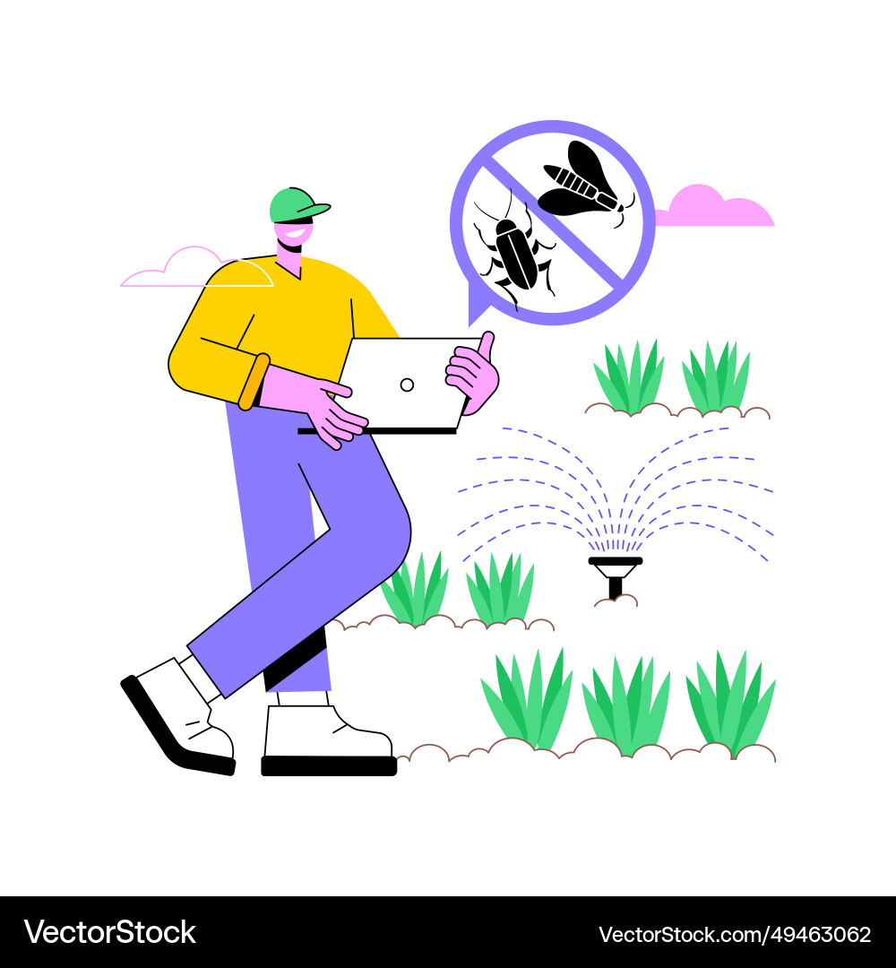 Integrated pest management isolated cartoon Vector Image