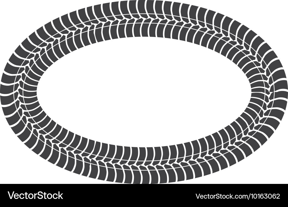 Print wheel tire shape black icon graphic Vector Image
