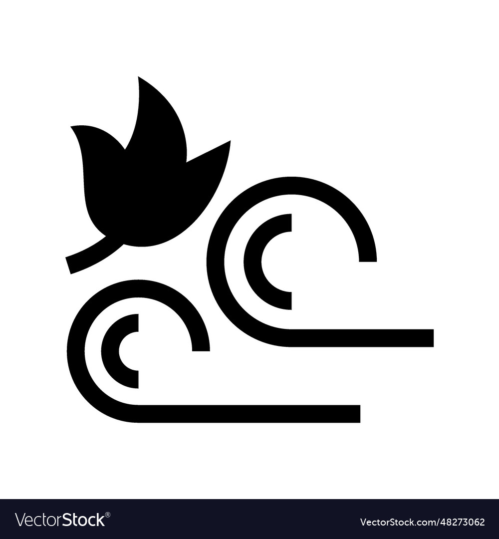 Wind icon Royalty Free Vector Image - VectorStock