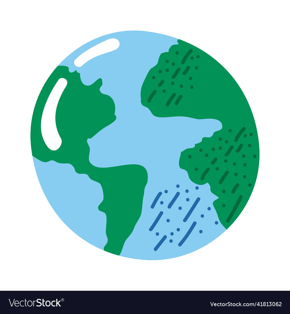 World planet earth Royalty Free Vector Image - VectorStock