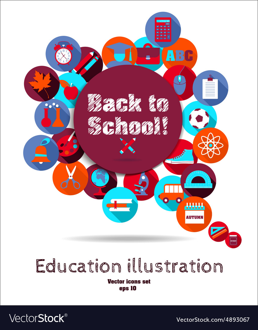 School Royalty Free Vector Image - VectorStock