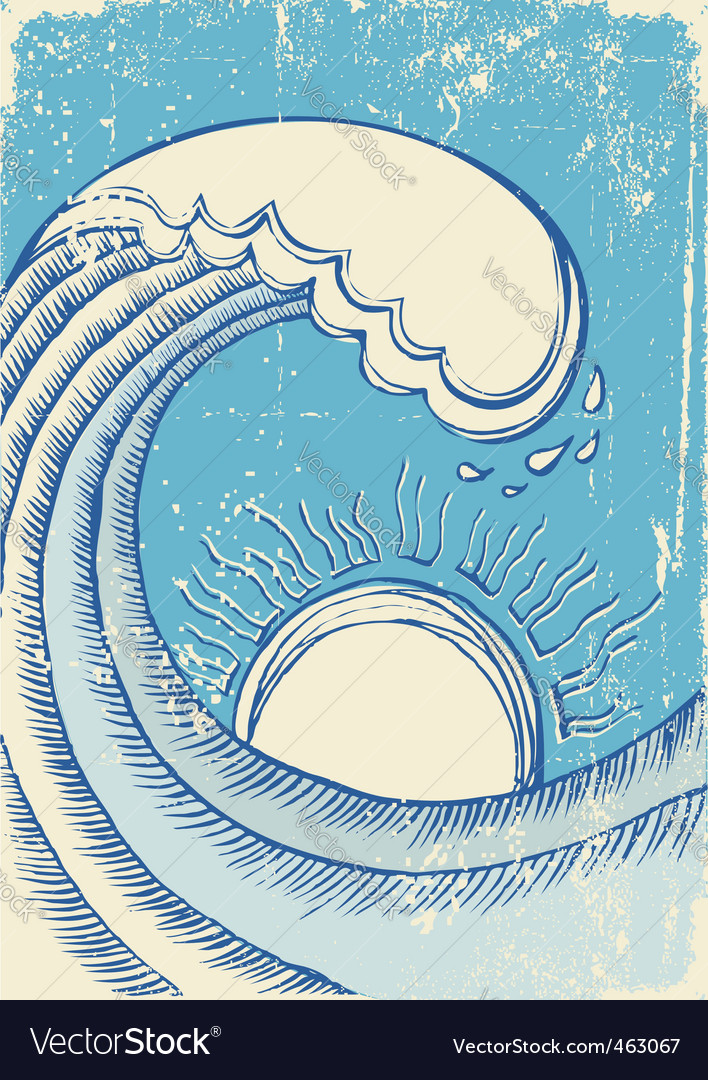 Wave Royalty Free Vector Image - VectorStock