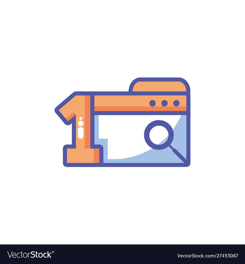 Website code optimization and web programming Vector Image