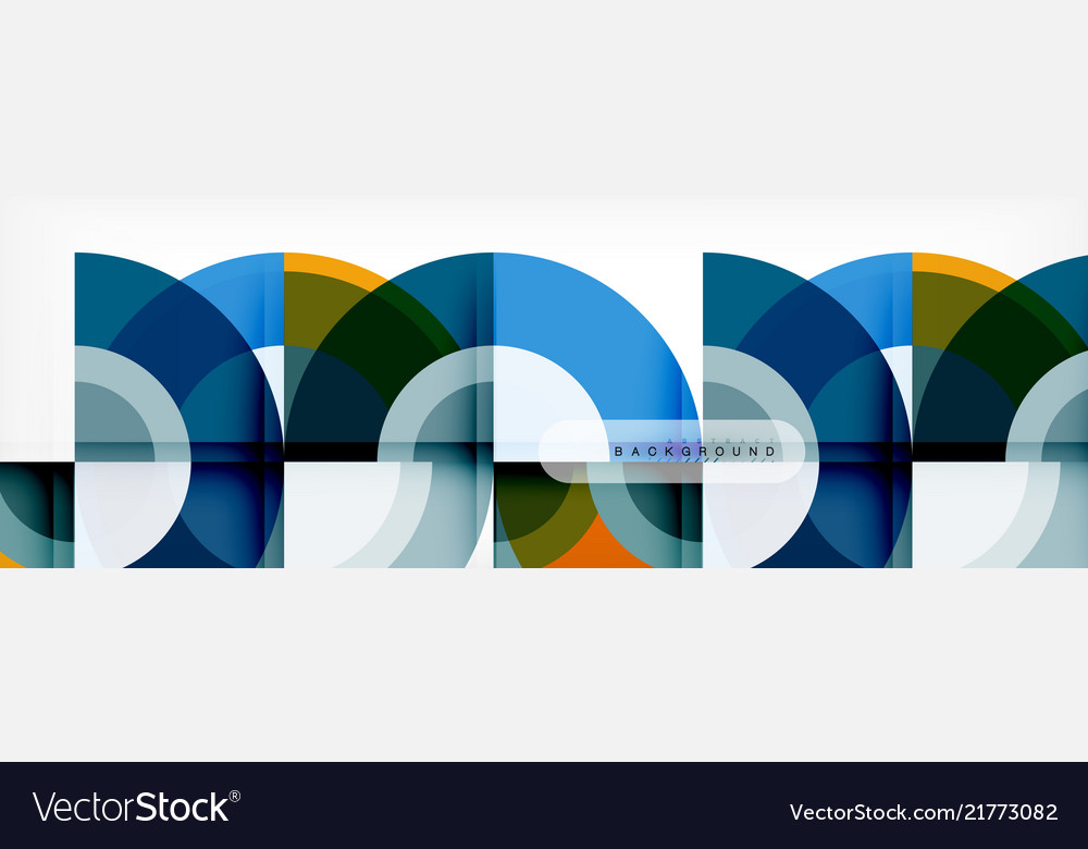 Circular abstract background Royalty Free Vector Image