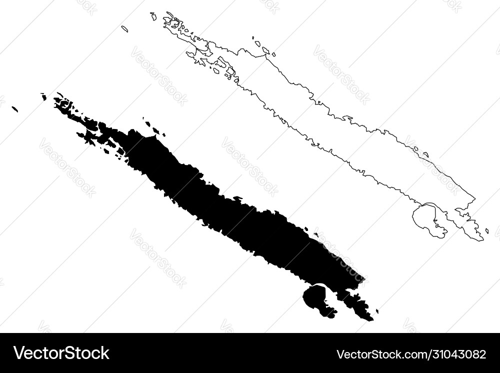 Isabel province provinces solomon islands Vector Image