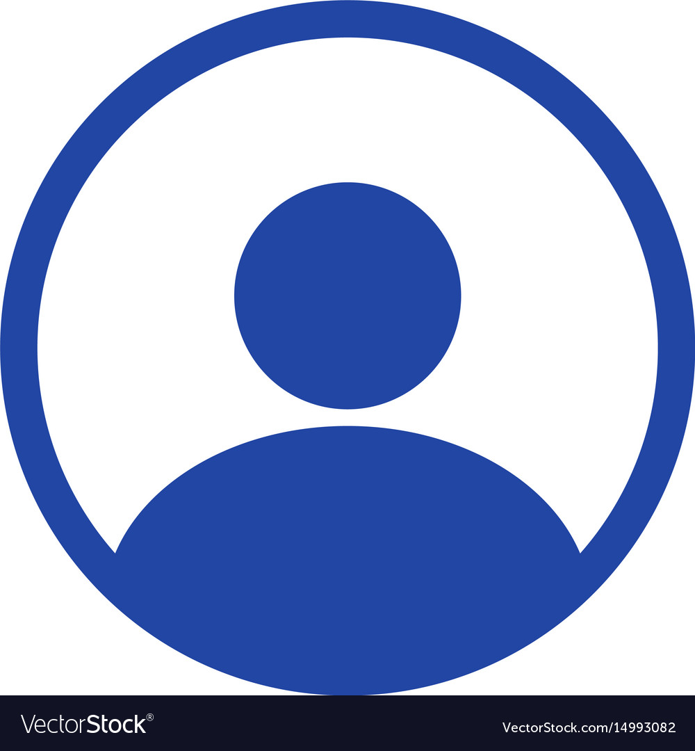 User flat icon Royalty Free Vector Image - VectorStock