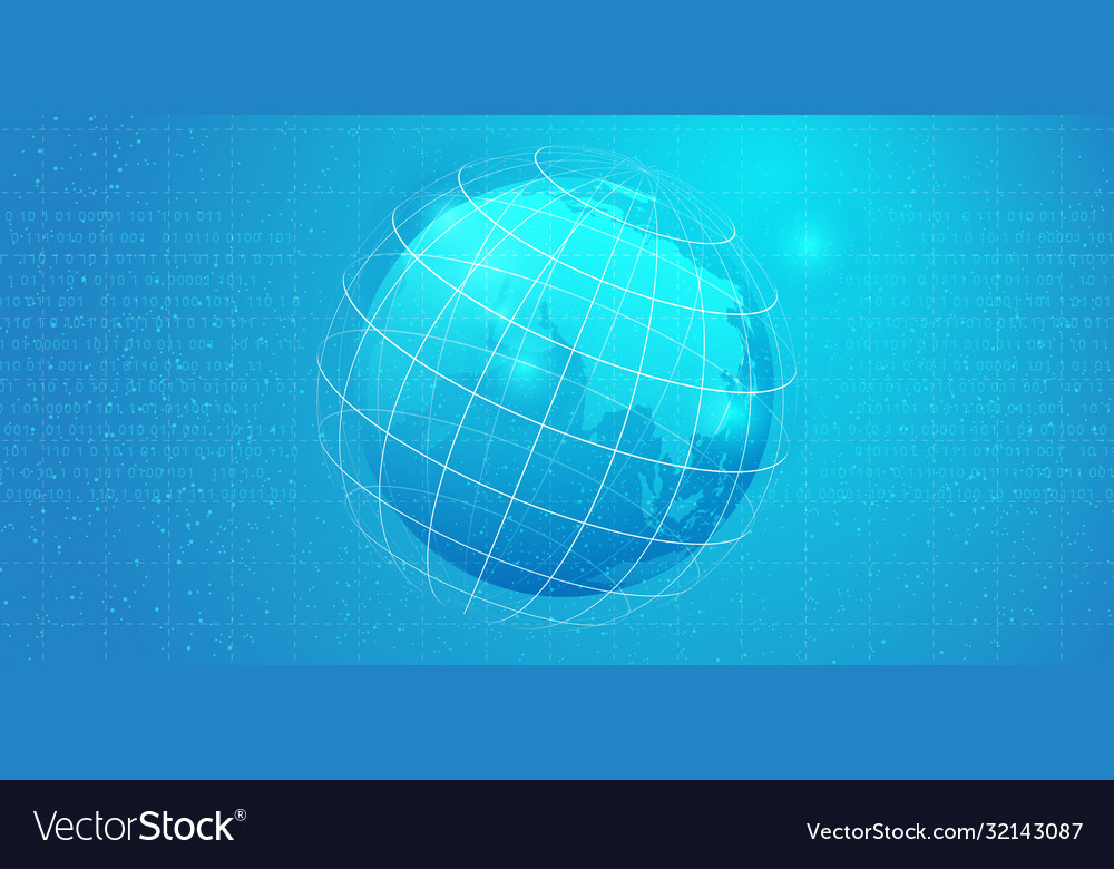Abstract technological background concept Vector Image