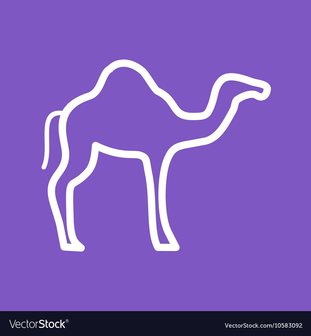 Camel Royalty Free Vector Image - VectorStock