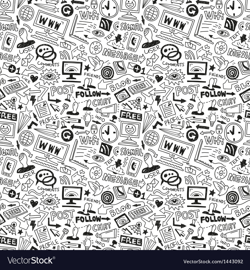 Web - seamless background Royalty Free Vector Image