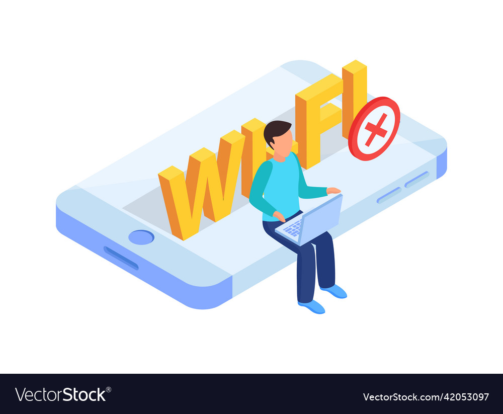 Blocking internet icon Royalty Free Vector Image