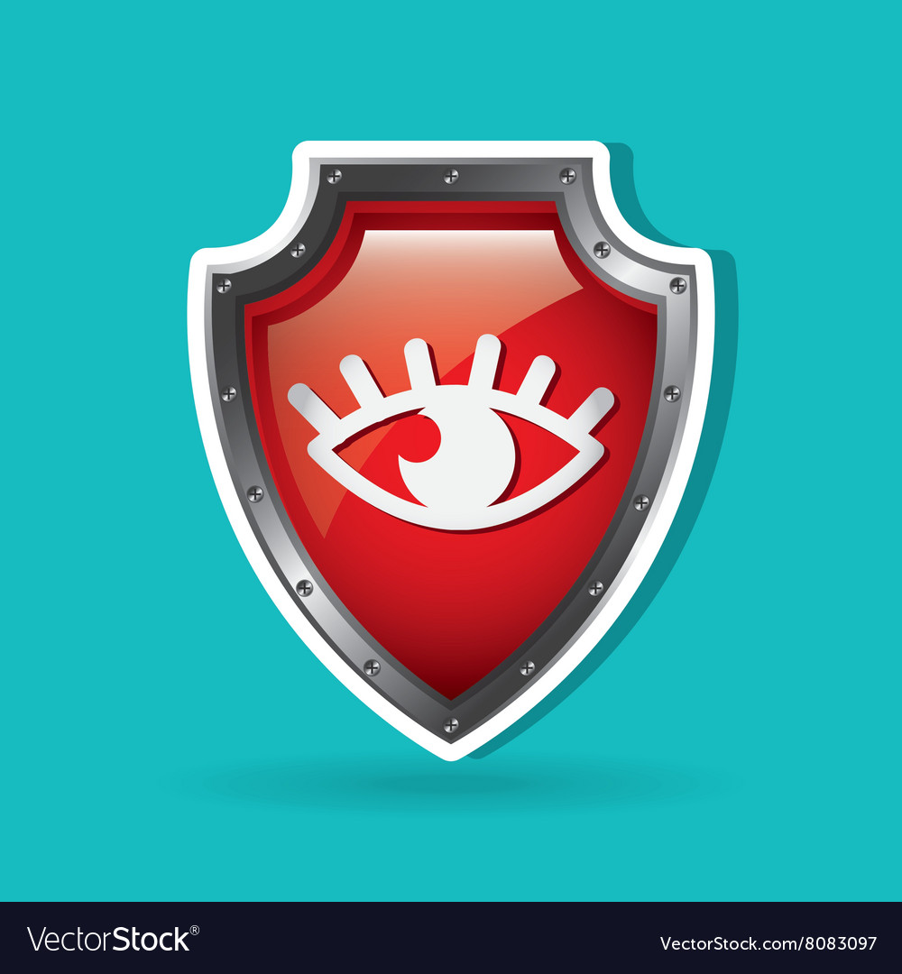 Security system design Royalty Free Vector Image