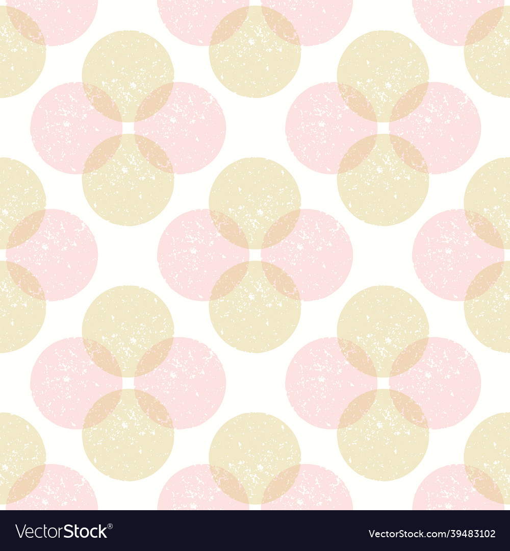 Dot pattern background retro seamless Royalty Free Vector