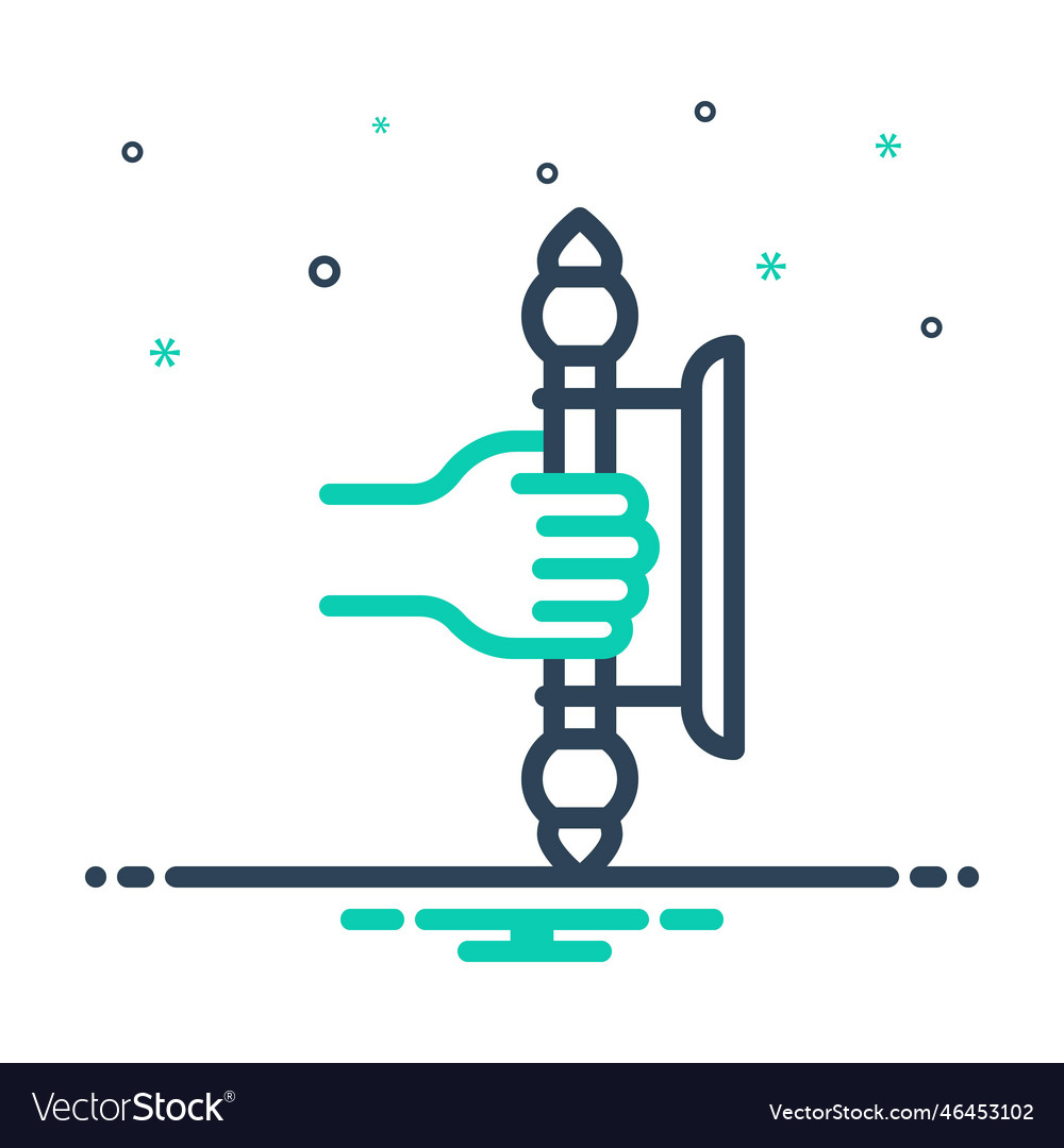 Handle Royalty Free Vector Image - VectorStock