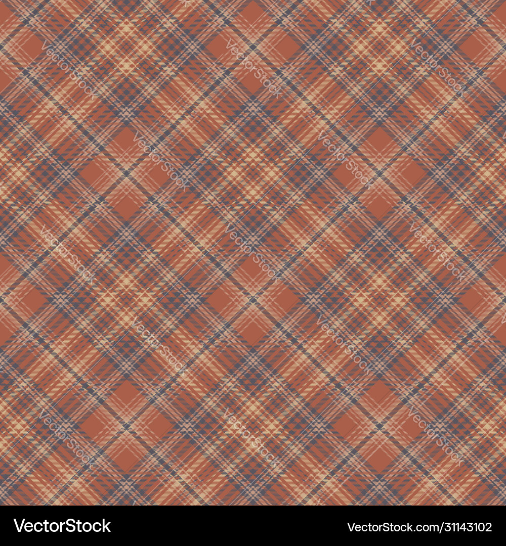 Retro check tartan seamless pattern Royalty Free Vector