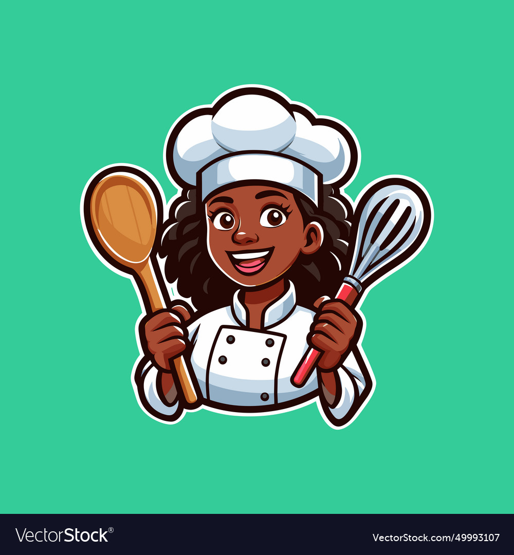 Female Chef Cartoon Images at Ken Escobar blog