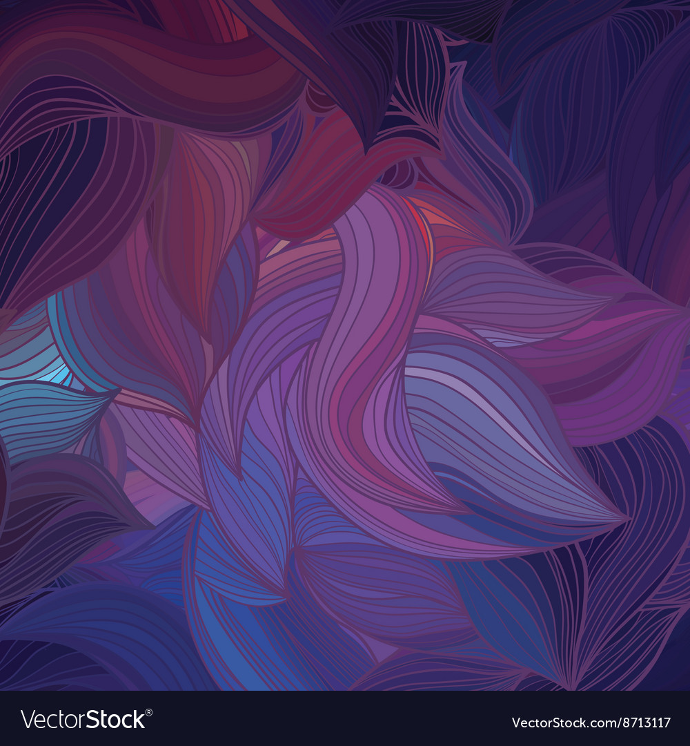 Abstract hand-drawn wave pattern Royalty Free Vector Image Abstract hand-drawn wave pattern Royalty Free Vector Image