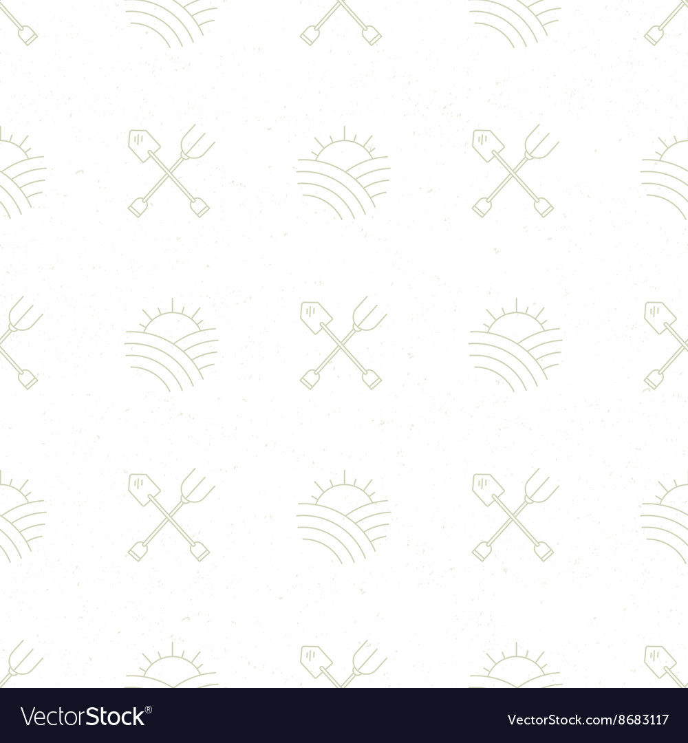 Agricultural pattern Royalty Free Vector Image