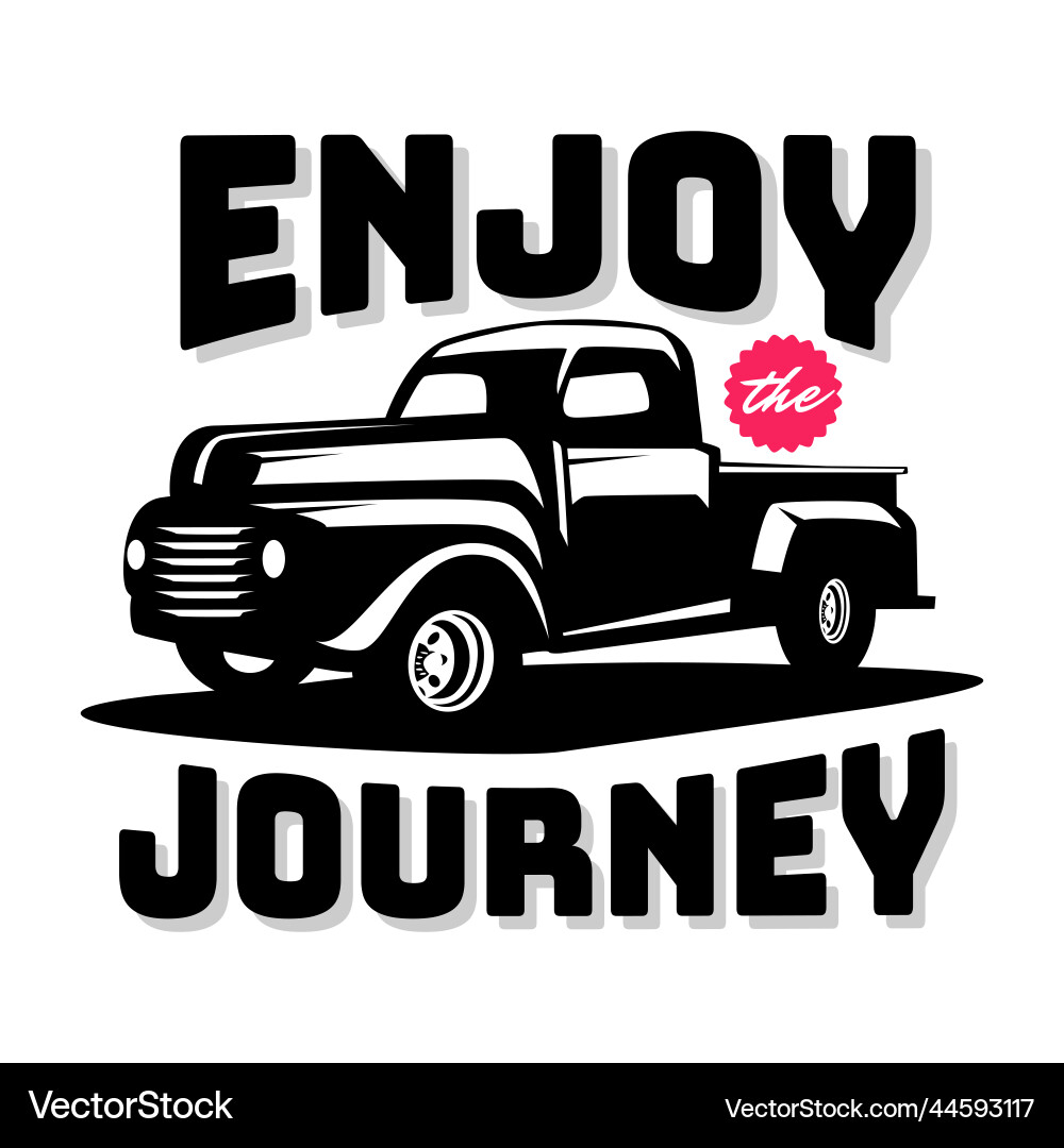 Motivational hand lettering typography quote Vector Image